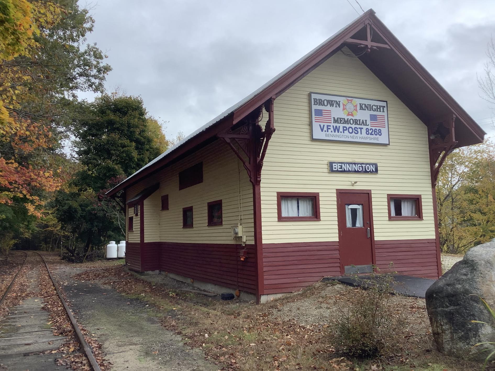 The Train Station – Bennington, New Hampshire HistorySite Title