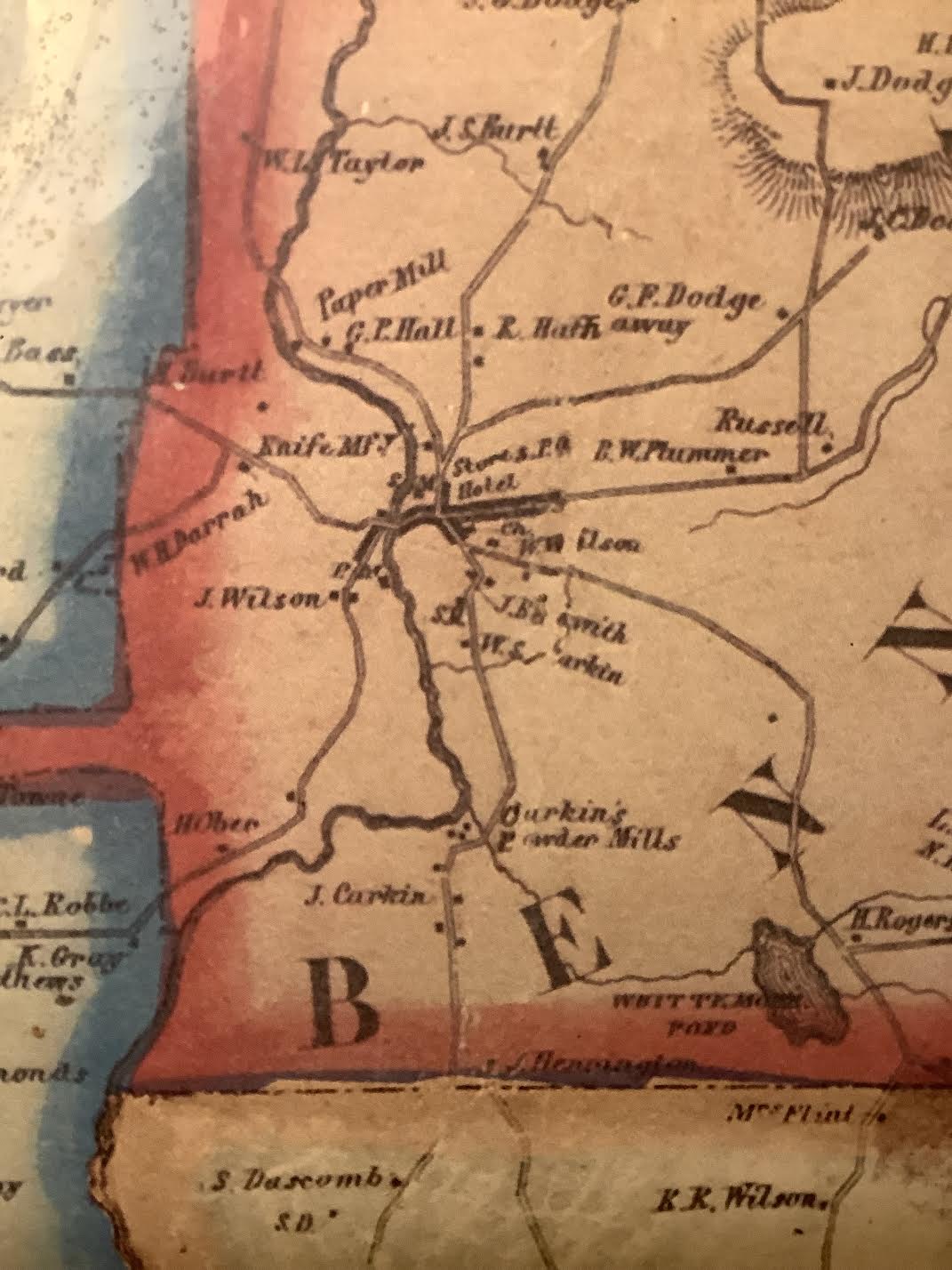 Carkin’s Mill – Bennington, New Hampshire HistorySite Title